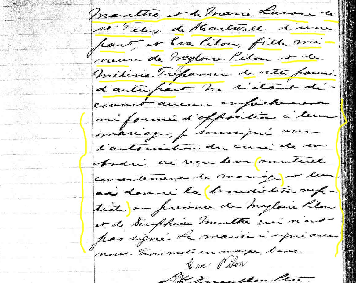 Tutorial 5: Examining French Marriage Records - Making French Genealogy ...