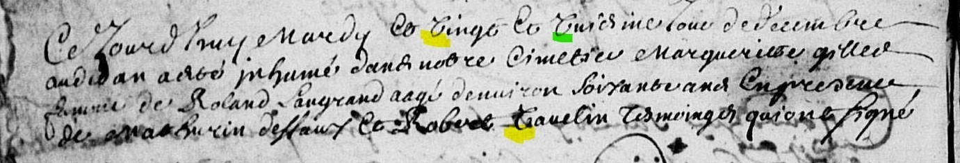 Examining the French Cursive Letter V - Making French Genealogy Easier